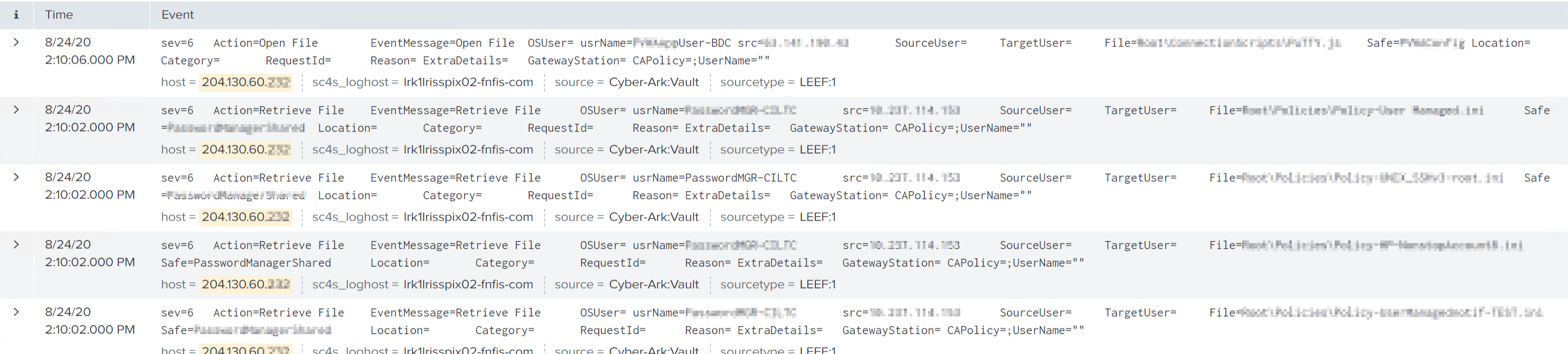 LEEF - Incorrect parsing/sourcetype · Issue #662 · splunk/splunk-connect-for-syslog · GitHub