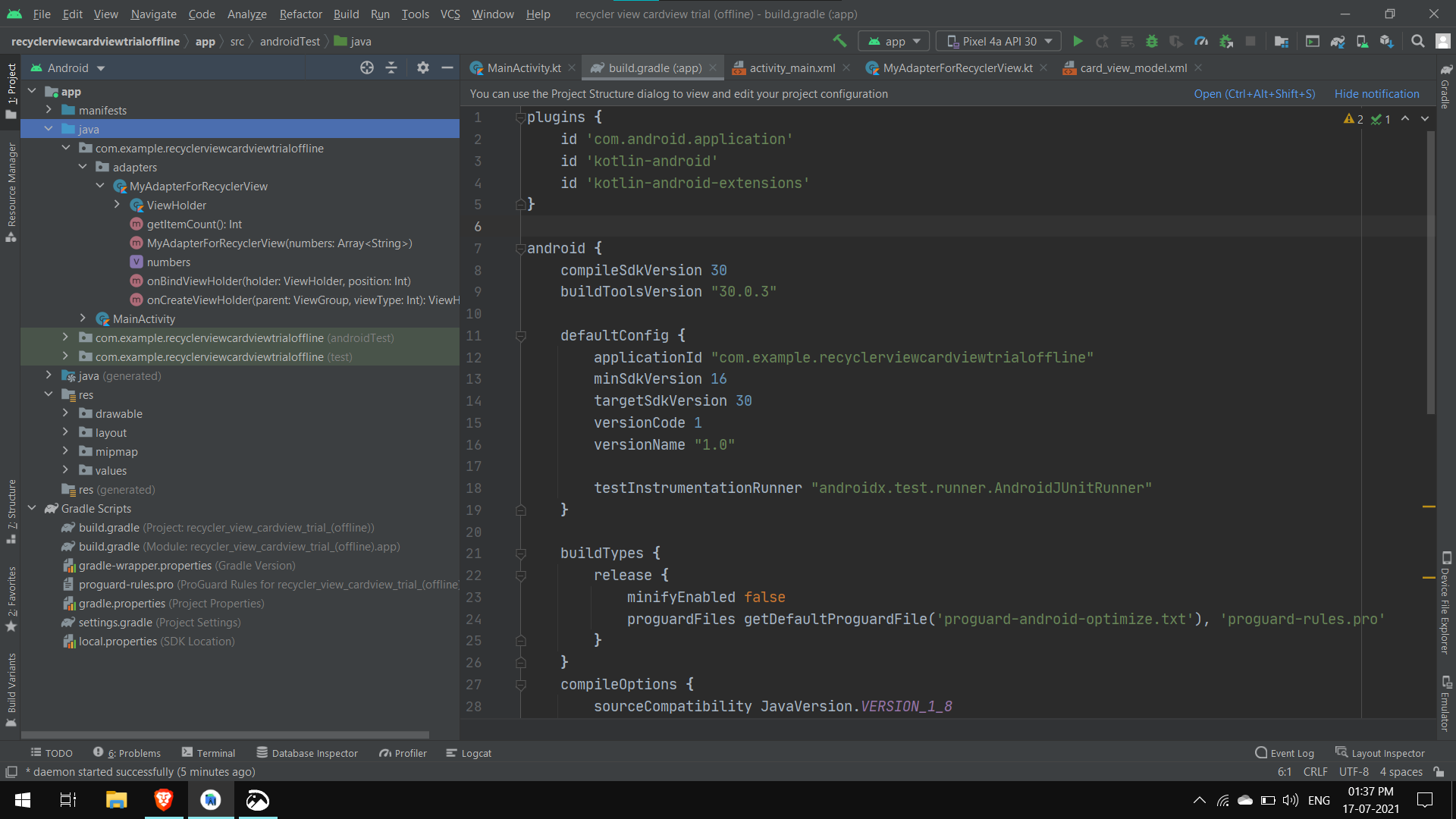 GitHub - thesumitsuryawanshi/recycler_view_card_view_trial_offline ...