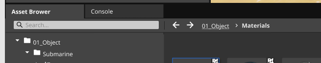 20 - Add navigation buttons in the header of Asset browser ( back and forward ) · Issue #12859 ...