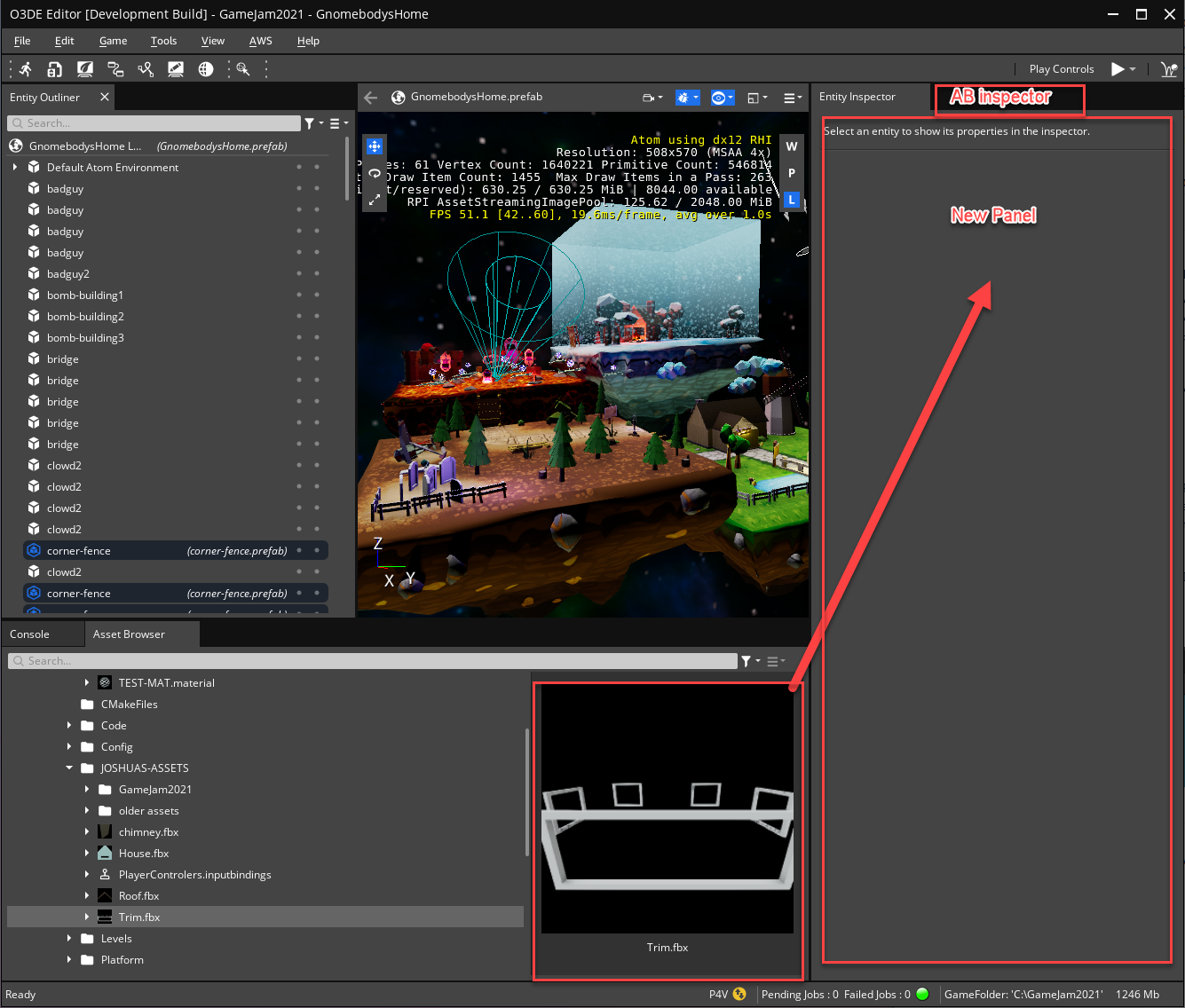 17 - Create Asset Browser inspector panel · Issue #12872 · o3de/o3de · GitHub