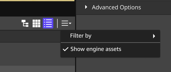 Engine processed asset: Make entries expandable · Issue #12940 · o3de/o3de · GitHub
