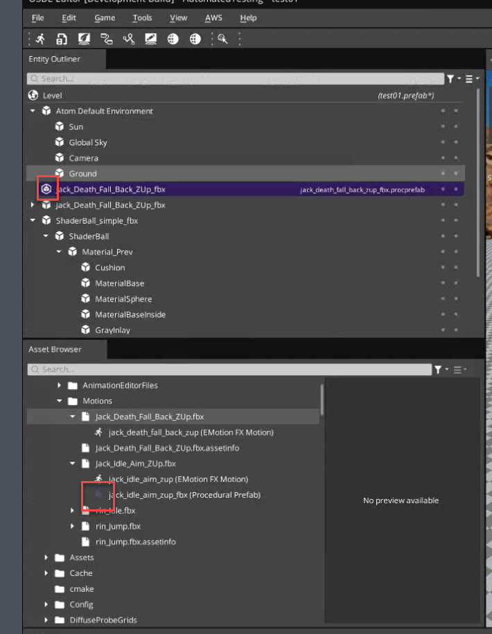 Dafault symbolisim for Procprefab is getting mixed up in the editor · Issue #12948 · o3de/o3de ...