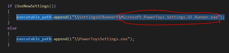 [Settings] Path to Settings Executable is broken · Issue #5691 · microsoft/PowerToys · GitHub