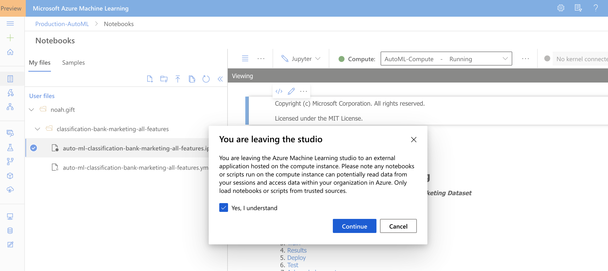 GitHub - noahgift/azure-ml-engineering