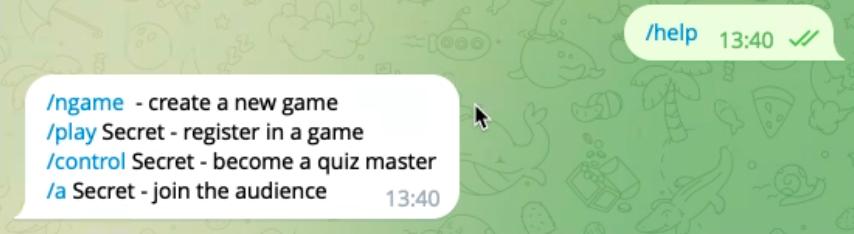 GitHub - justtrying1/quizgameapp: Quiz Game Assistant in Telegram