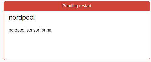 Update integration description · Issue #256 · custom-components/nordpool · GitHub
