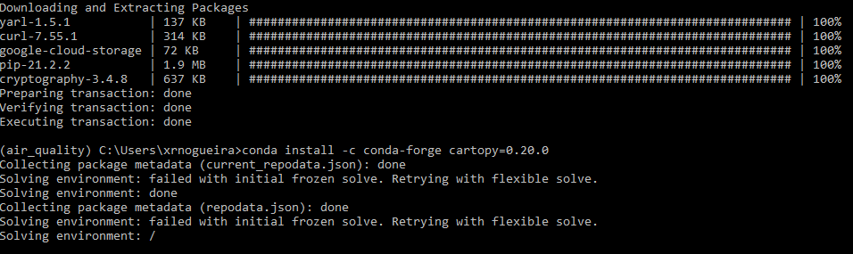 Can't conda update or install to Cartopy 0.20.0 · Issue #1901 ...