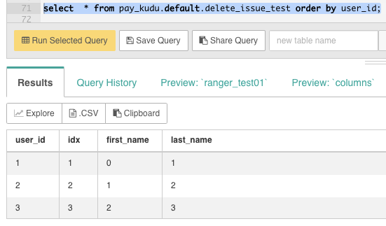 Kudu Connector delete rows that does not meet the conditions · Issue #2252 · trinodb/trino · GitHub
