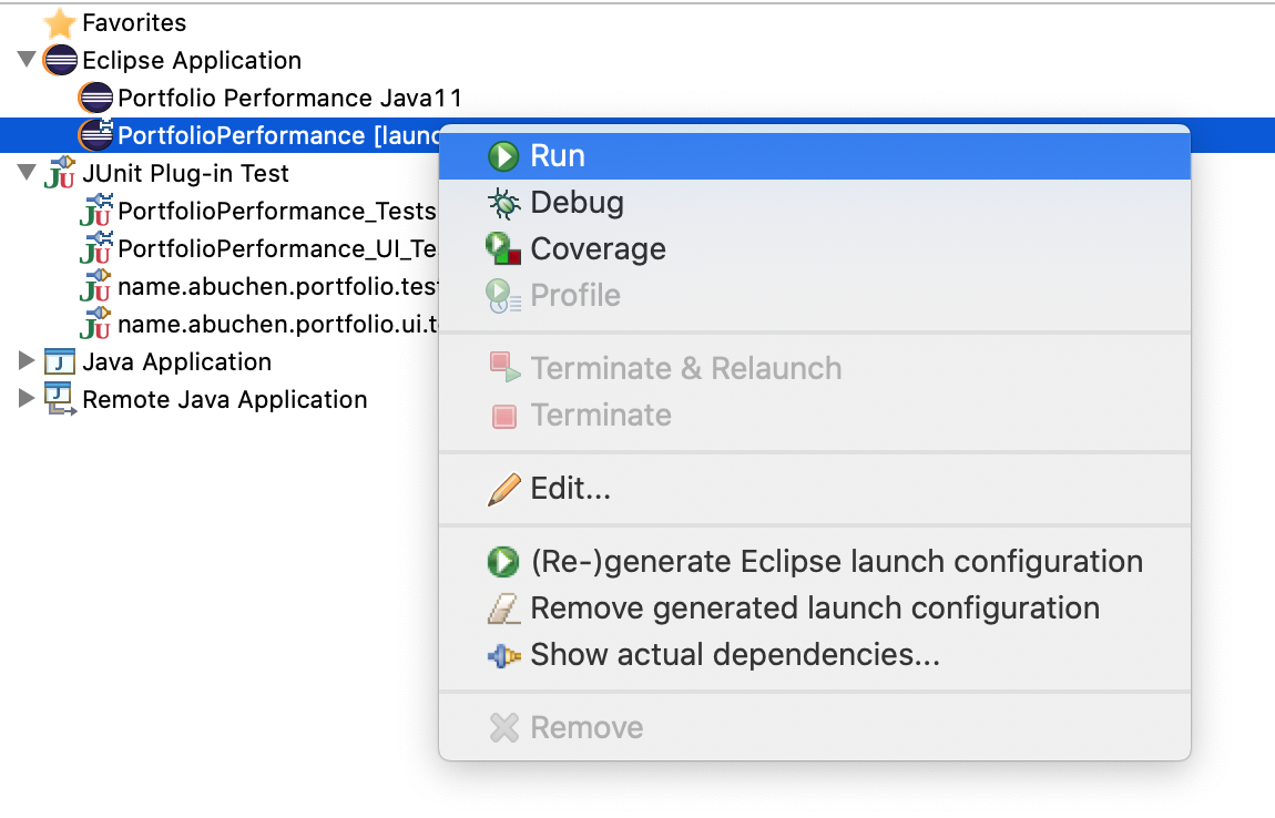 Added: Eclipse Launch Configuration · Issue #1913 · portfolio-performance/portfolio · GitHub