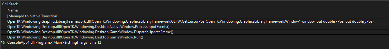 Bug Stack Overflow Exception Occurs In Gamewindow After About 387 000 Loops When Running On