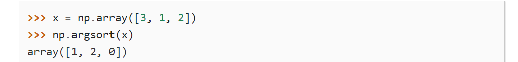 Typo in argsort example · Issue #18860 · numpy/numpy · GitHub