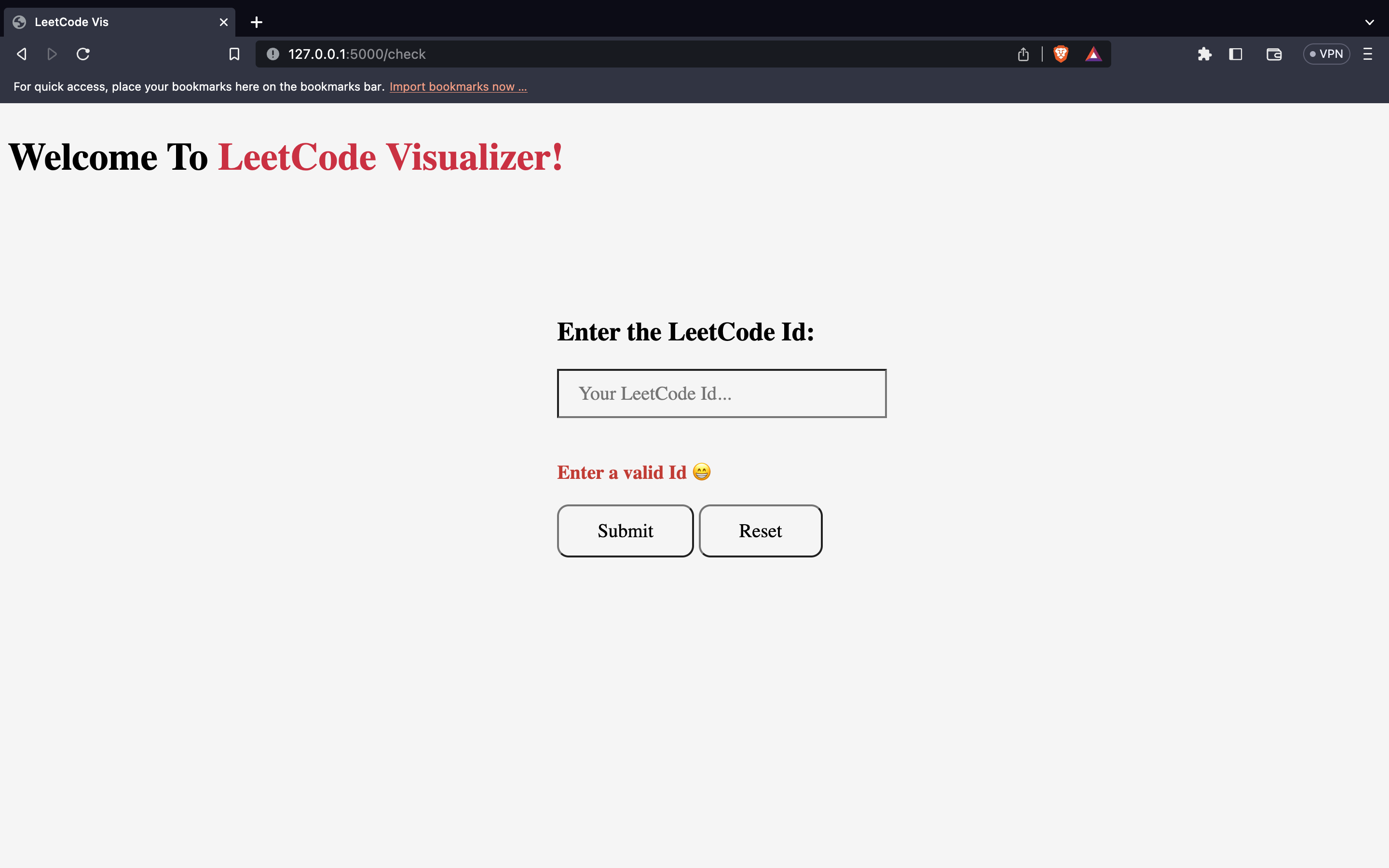 Github Yashwanththati5leetcode Visualizer It Uses Web Scraping To Fetch The User Details