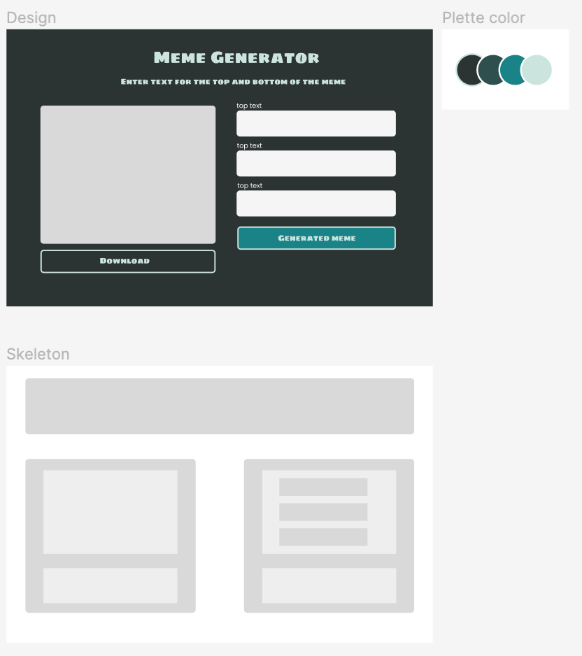 GitHub - anetasopa/react-meme-generator: The Meme React Generator lets users add custom text to ...