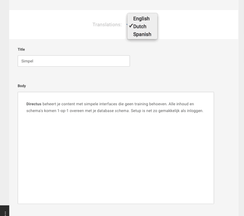 Setting up translation interface · Issue #2235 · directus/directus · GitHub