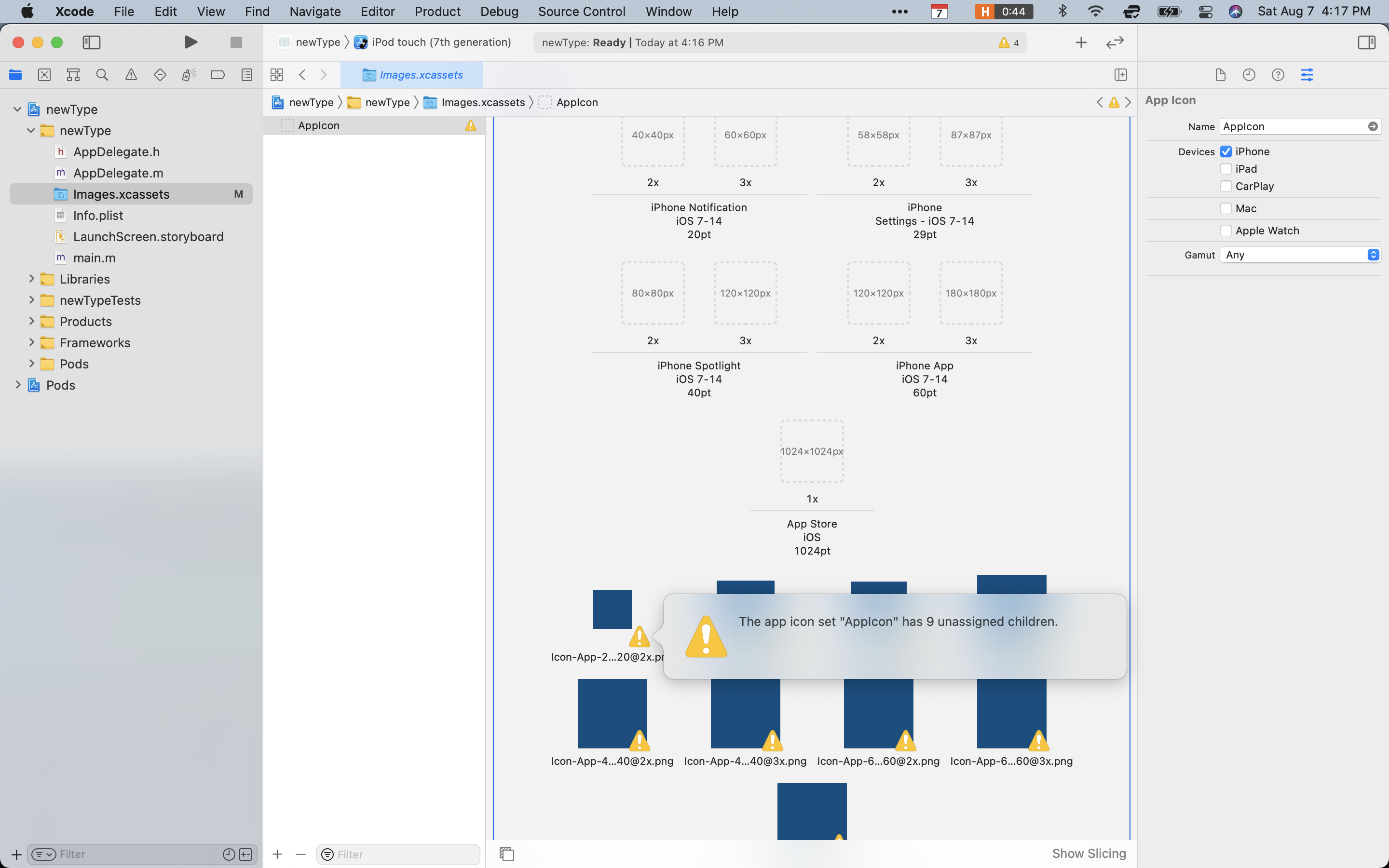 add appicon does not work for iOS for new projects · Issue #43 · teamairship/airfoil · GitHub