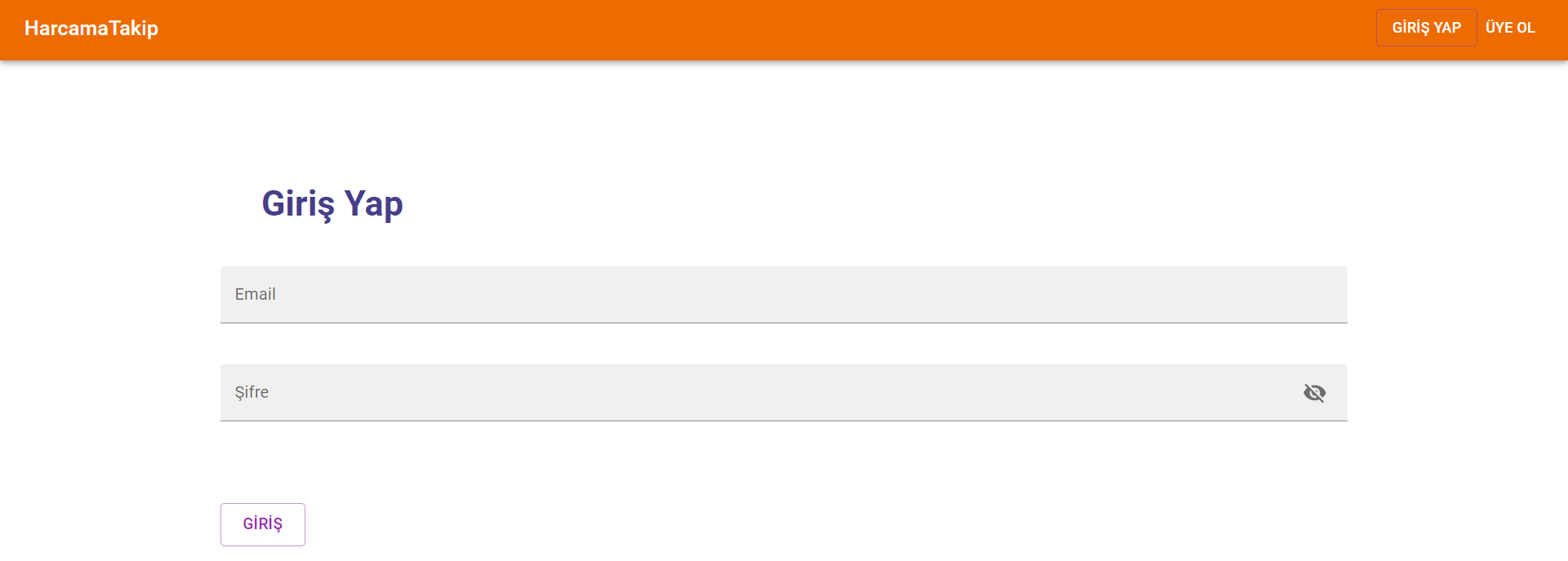 GitHub - sdnrcvk/React-Harcama-takip-app
