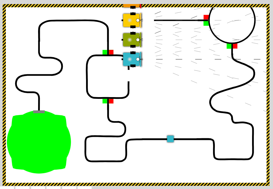 Multiple Bot Simulation: Robot spawns offscreen · Issue #553 · OpenRoberta/openroberta-lab · GitHub