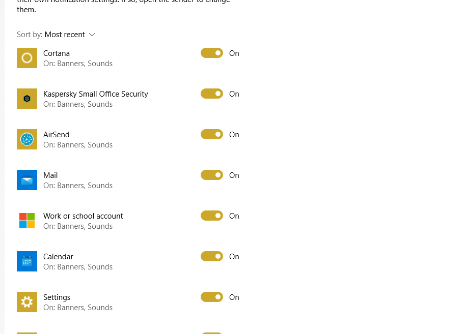 Electron App not listed in Notification settings in Win 10 · Issue ...