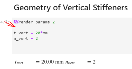 Empty line after '%%render params' changes justification · Issue #52 · connorferster/handcalcs ...