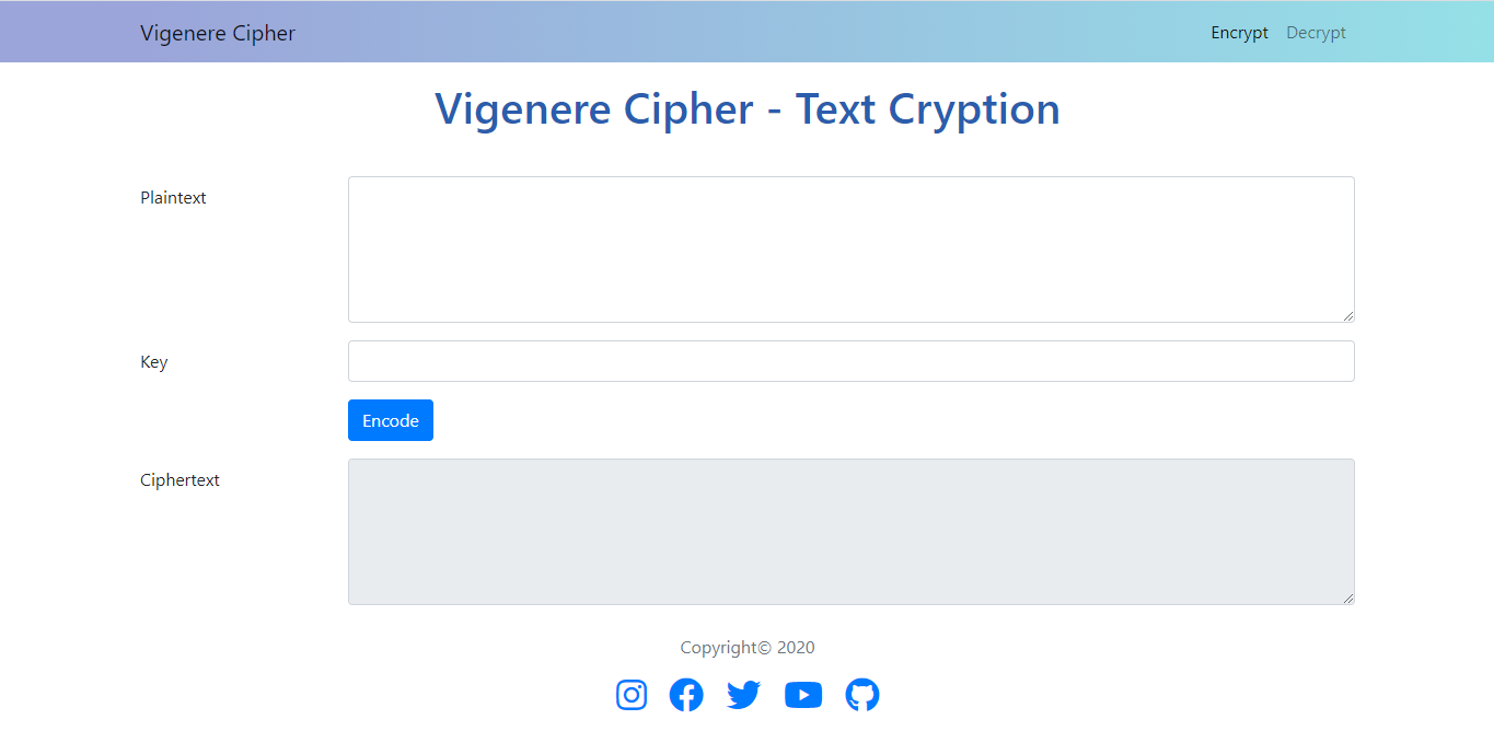 GitHub - frontendridwan/Encryption-Algoritm-Vigenere-Cipher: Encripton ...