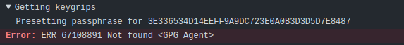 Transient ERR 67108891 Not found · Issue #119 · crazy-max/ghaction-import-gpg · GitHub
