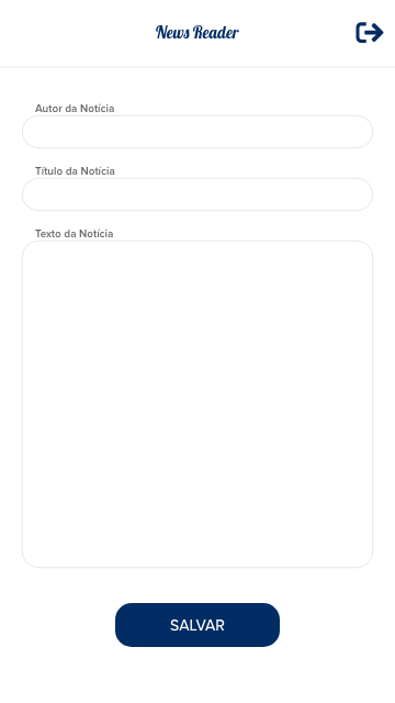 GitHub - SDamasceno-Dev/App_NewsReader: App desenvolvido em React Native com o objetivo de ...