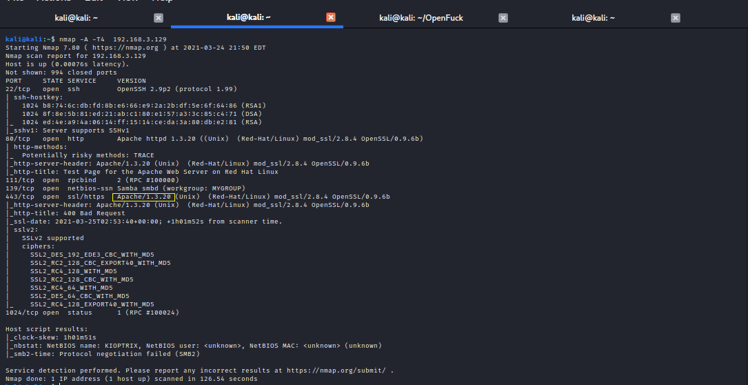 GitHub - MohamedKhaled7/kioptrix-level-1: kioptrix level 1