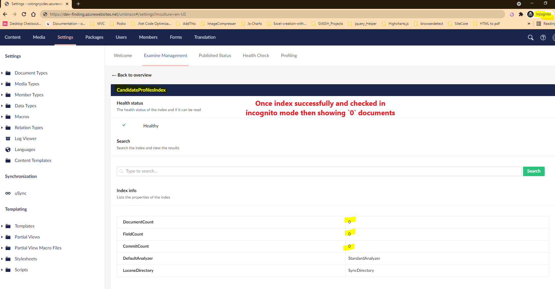 Custom Indexer in Azure Web App show's weird behavior · Issue #3392 · umbraco/UmbracoDocs · GitHub