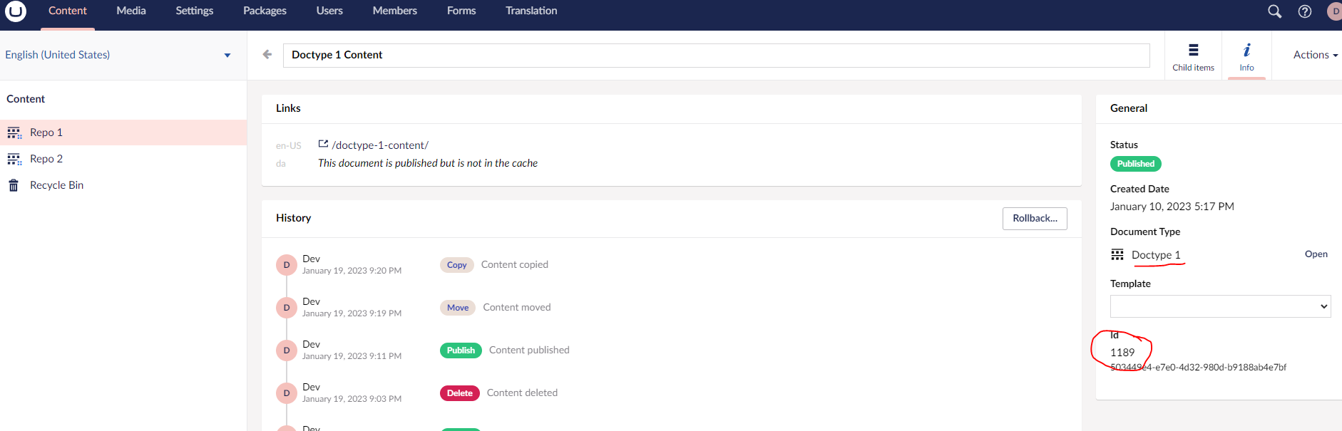 Mini-list view search by id is not working! · Issue #13701 · umbraco/Umbraco-CMS · GitHub