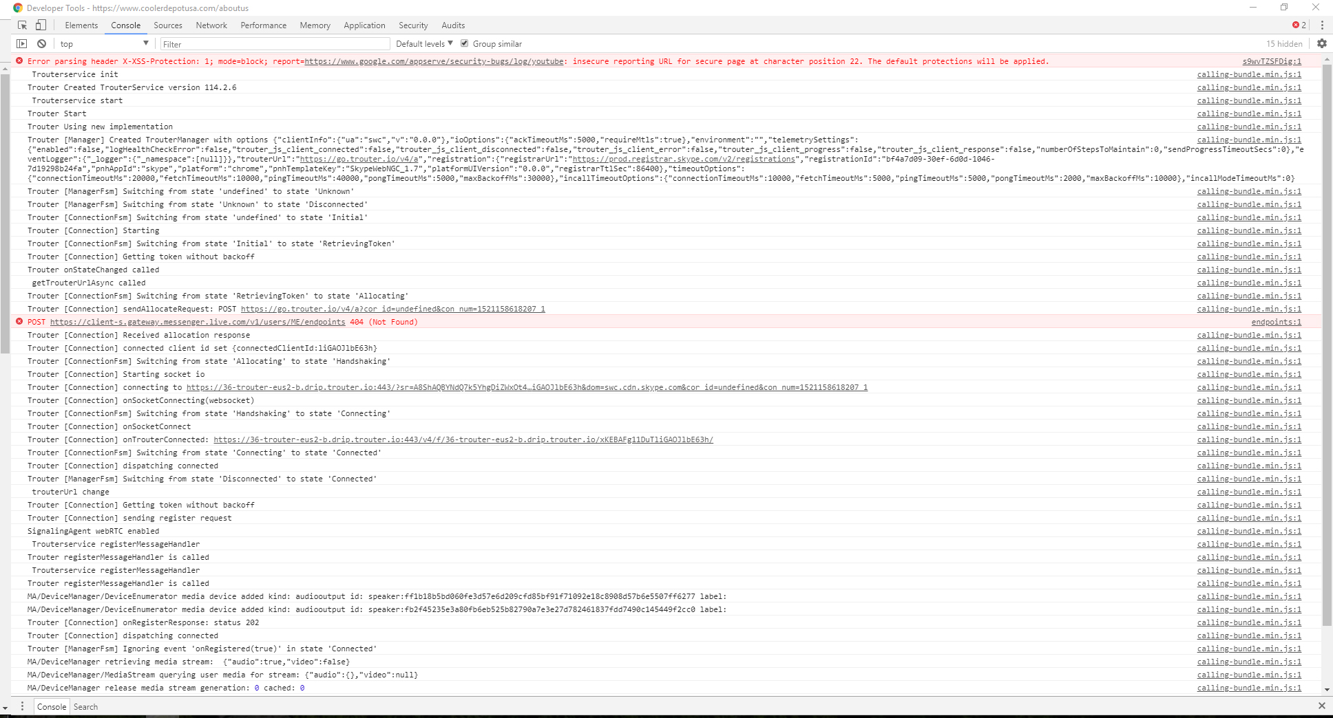 Skype Web Control Bug Not Loading On Chrome And Firefox · Issue 4044 · Microsoft