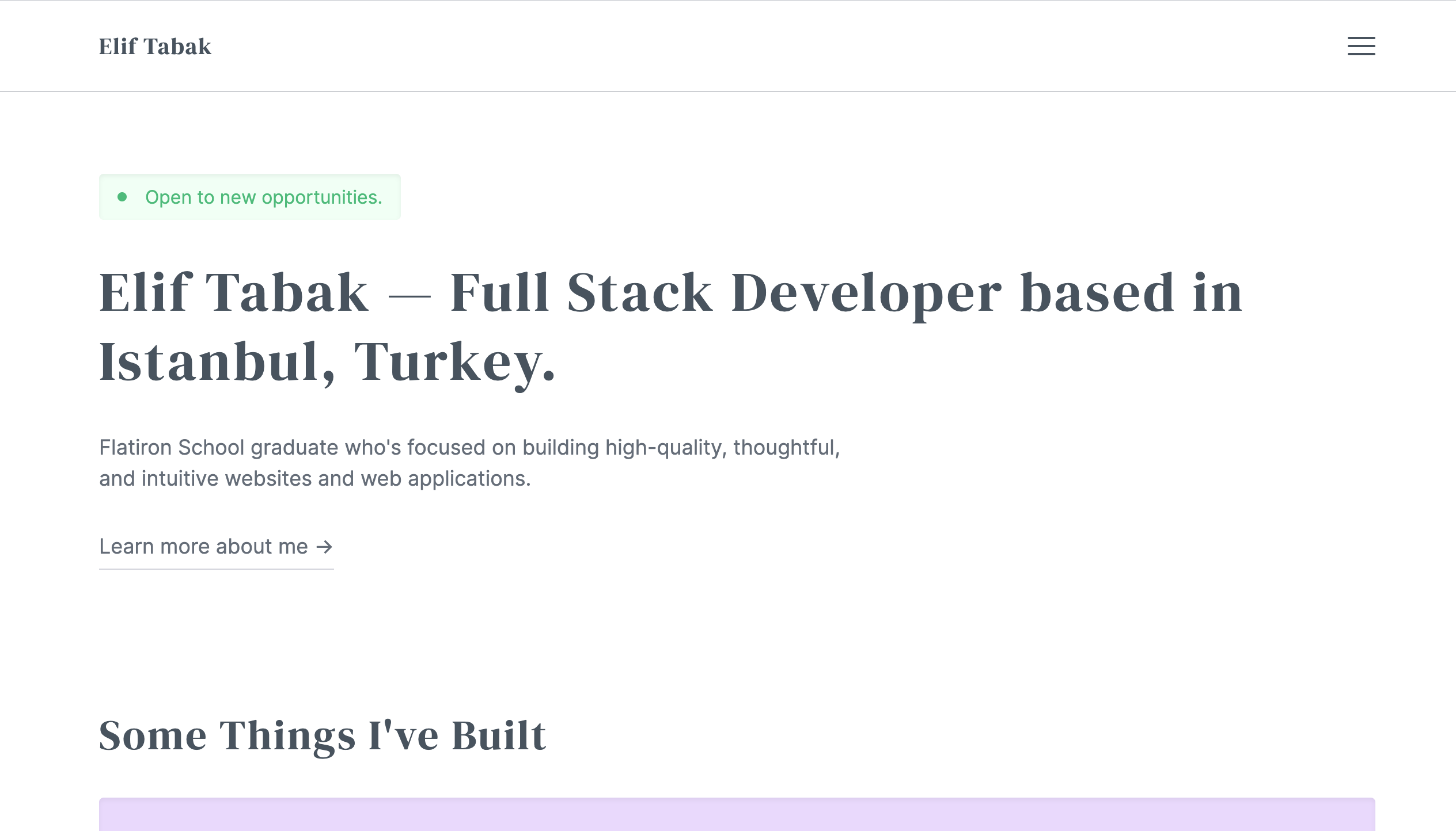 GitHub - eliftabak/portfolio