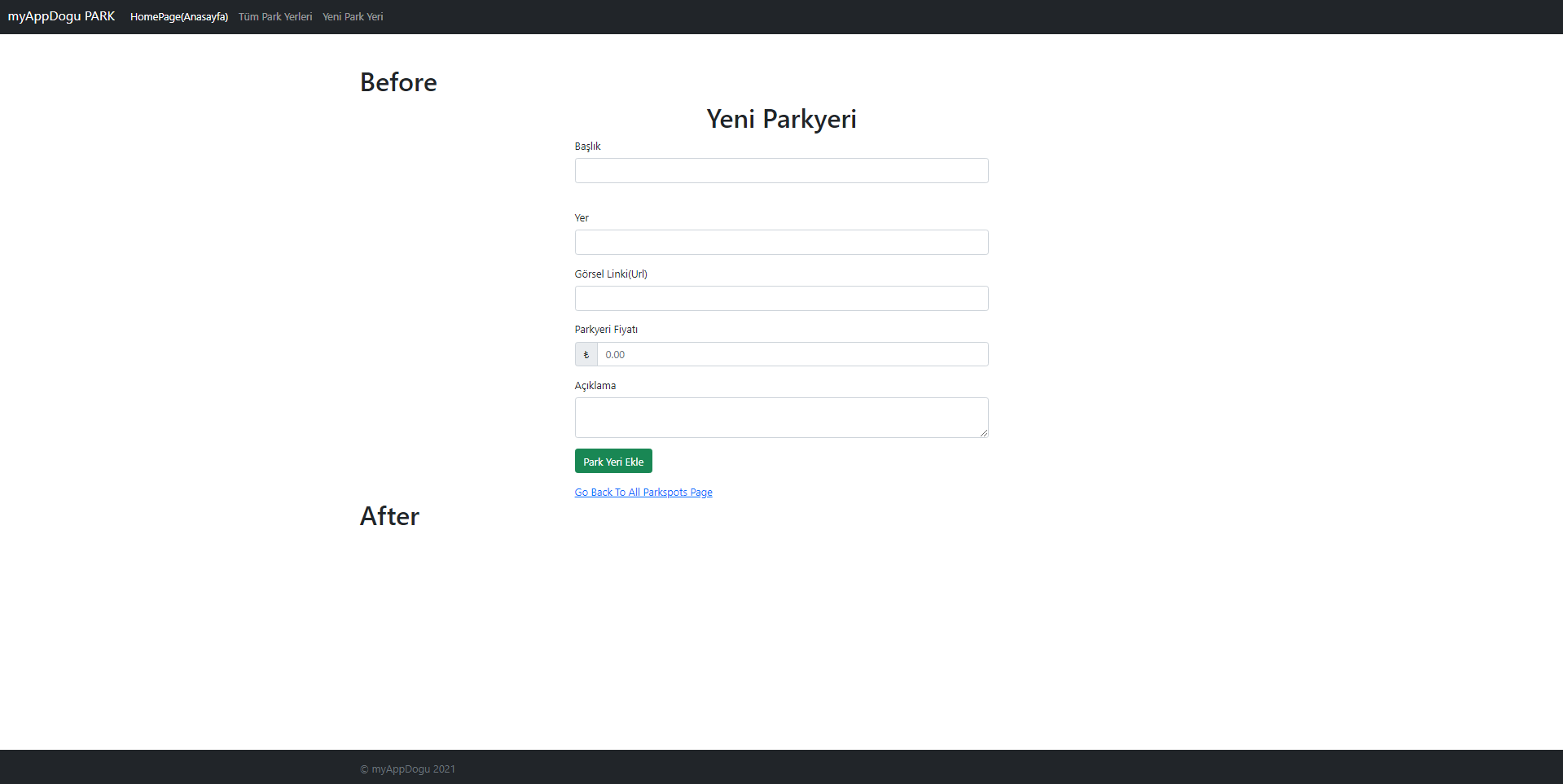 GitHub - dogukan901/myAppDogu-PARK: Simple Restful MEN(Mongo-Express-Node) Web App that is in a ...