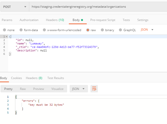 Critical error: getting error: "key must be 32 bytes" when trying to ...