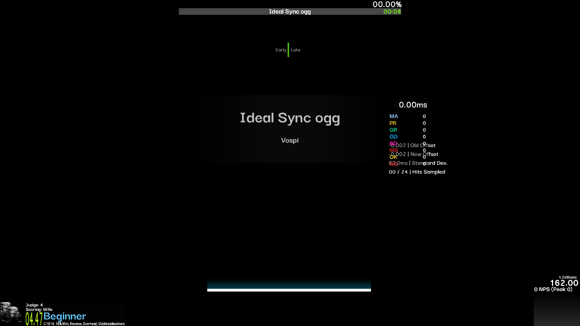[Bug]: ideal sync audio.ogg scales with current rate · Issue #1091 · etternagame/etterna · GitHub
