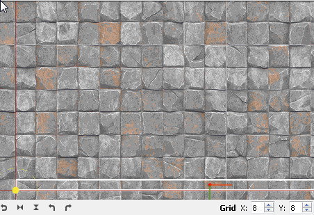 Grid is barely visible in the UV editor when working on grey textures ...