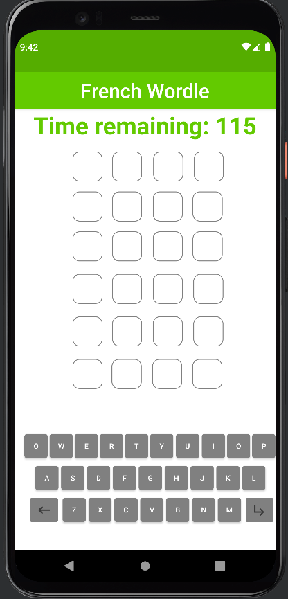 GitHub - DylanKral/French-Wordle: A recreation of the wordle game with ...