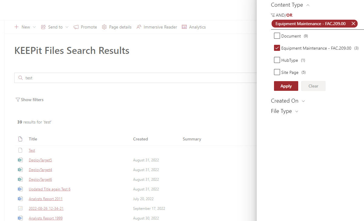 Search filters reset in v4.8 not working as expected · Issue #2377 · microsoft-search/pnp-modern ...