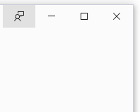 Always On Top, clickable GUI glyph/icon · Issue #15570 · microsoft/PowerToys · GitHub