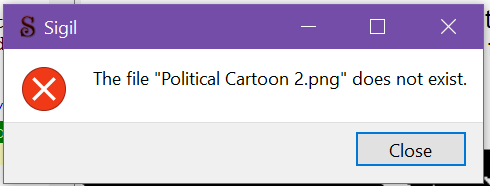 Can't Insert Images · Issue #475 · Sigil-Ebook/Sigil · GitHub