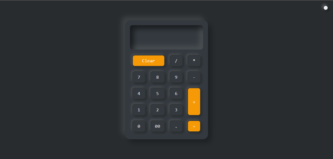 GitHub - felixemo78/calculator: Calculator with dark mode