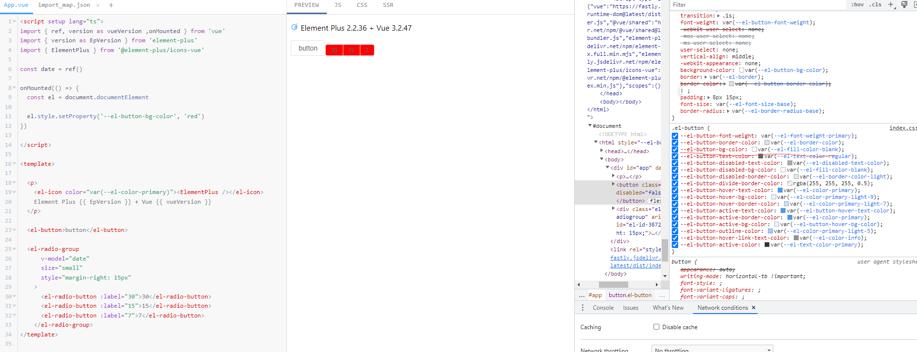 [Style] [radio-button] radio-button background variable error · Issue #11985 · element-plus ...