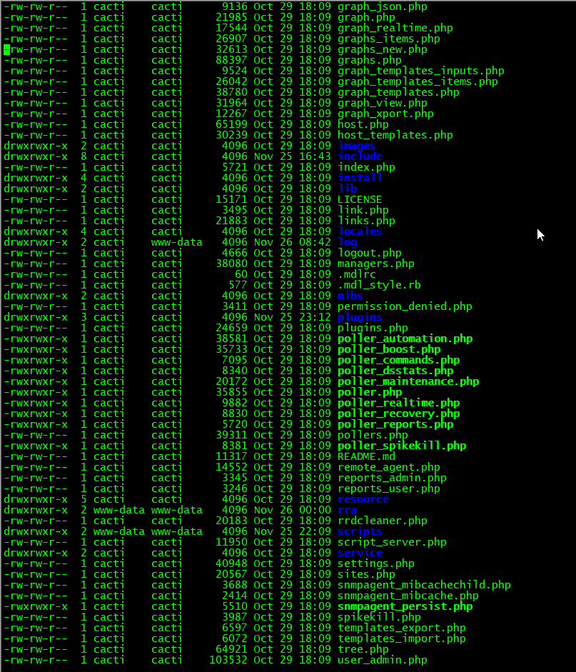 The error related to permission denied on cacti 1.2.19 and ubuntu 20.04 ...