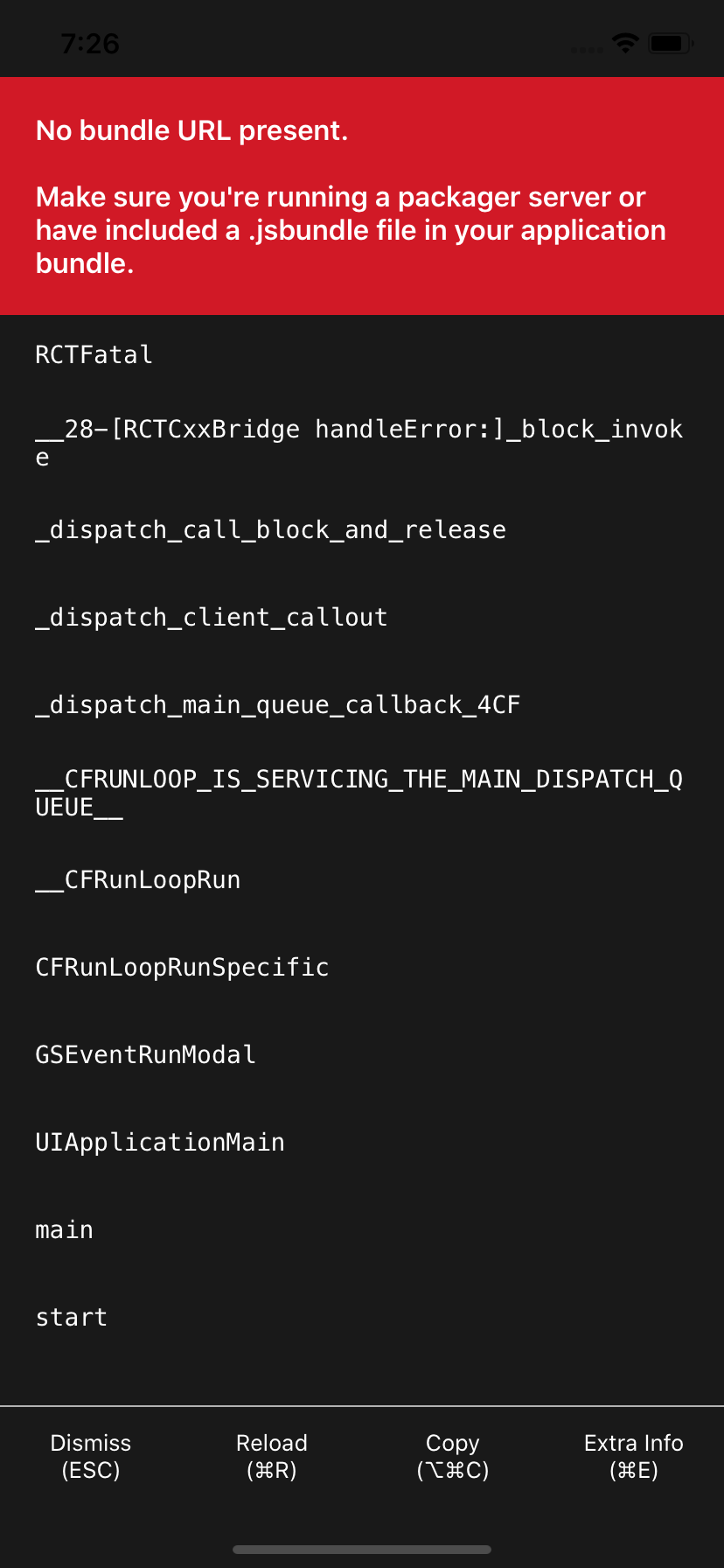 No bundle URL present with react-native init app inside a lerna monorepo. · Issue #28903 ...