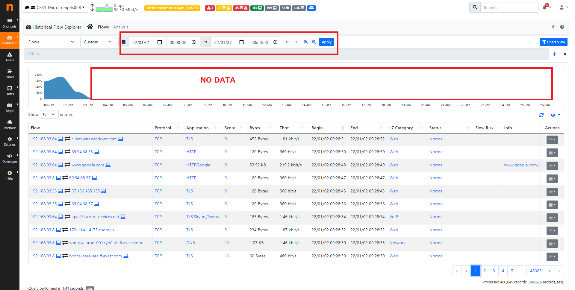 Failed to migrate from nIndex to Clickhouse · Issue #6264 · ntop/ntopng · GitHub