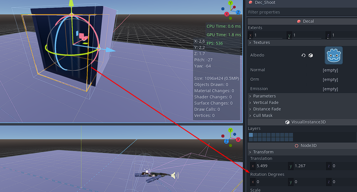Add an automatic rotation property to Decal · Issue #49188 ...