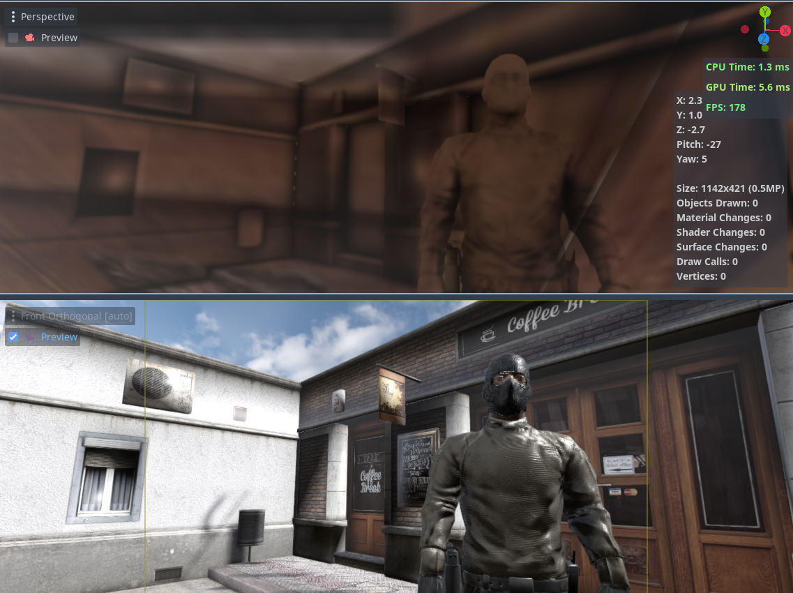 Vulkan: Lingering Ambient Occlusion masks appear when enabling Camera3D ...