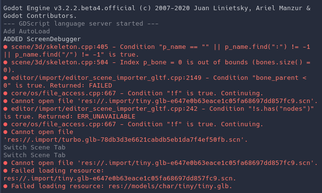 glTF2 import can't import non-alphanumeric bone names · Issue #39327 · godotengine/godot · GitHub