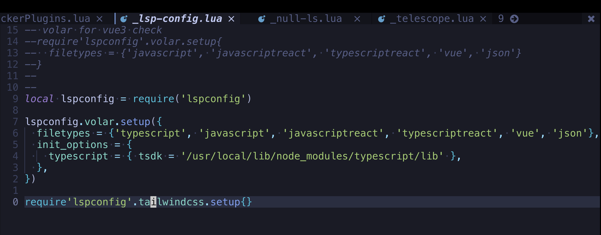 功能失效 · Issue #570 · nvimdev/lspsaga.nvim · GitHub