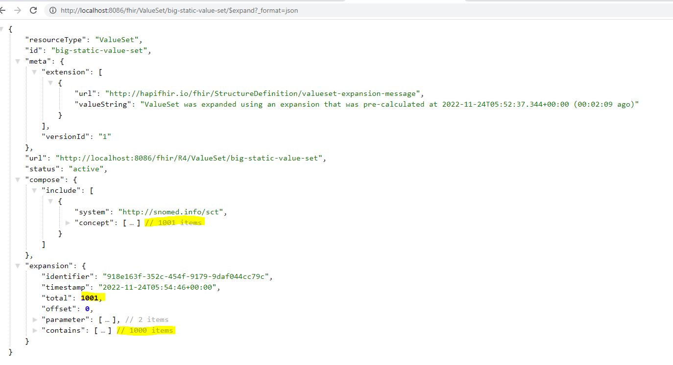 code:in does not work correct with valueSets that have more than 1000 codes · Issue #460 ...