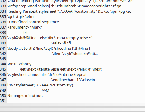 Unknown error printing FRT that passes basic checks · Issue #436 · sillsdev/ptx2pdf · GitHub